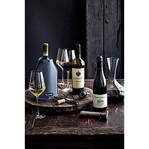 Le Creuset Wine Pump and 3 Stoppers, Cerise