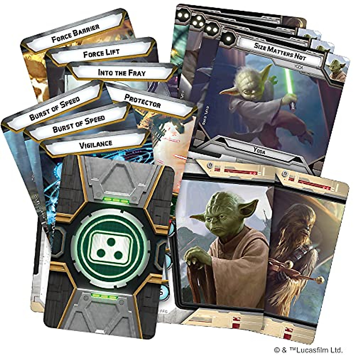 Star Wars: Legion Grand Master Yoda COMMANDER EXPANSION - The Iconic Jedi Master! Tabletop Miniatures Strategy Game for Kids and Adults, Ages 14+, 2 Players, 3 Hour Playtime, Made by Atomic Mass Games