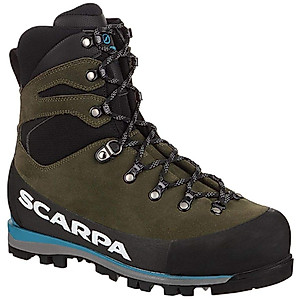 SCARPA Grand Dru GTX Waterproof Gore-Tex Hiking Boots for Mountaineering and Backpacking - Forest - 8-8.5