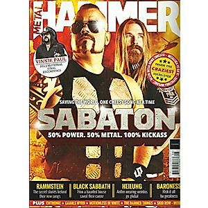 METAL HAMMER MAGAZINE, AUGUST, 2019 ISSUE # 324 (3 FREE GIFTS NOT INCLUDE)