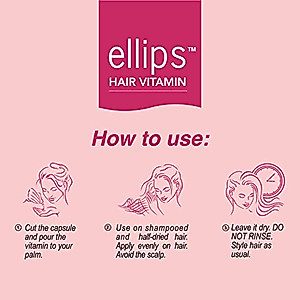 Ellips Hair Care Vitamins, Essential Oil Capsules (Twin Pack, 0.423 oz, Hair Treatment)