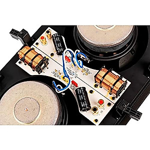 Monolith M-IWSUB82 Dual 8 inch in-Wall Subwoofer - Passive, Magnetic, Paintable Grille, Easy Install, Adds Powerful Bass to Your in Wall or in Ceiling Home Theater System