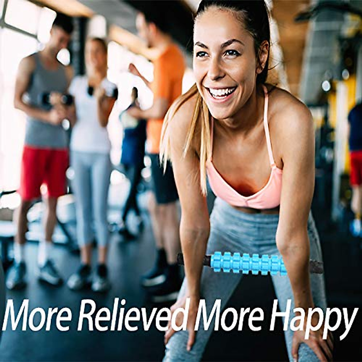 ZanLLW Massage Roller for Lymphatic Drainage, Muscle Roller Stick, Therapy Roller Stick Lipo Roller for Relief Muscle Soreness, Deep Tissue Massage for Trigger Points, Help Sore Muscles Recovery