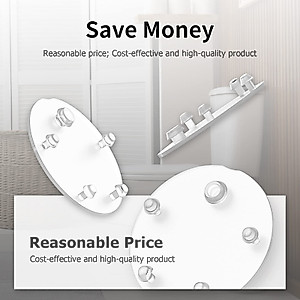 Toilet Tank Silicone Flapper Seal for American Standard 7381424-100.0070A Vormax Toilet, 4-Pack