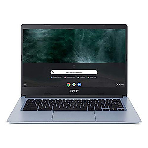 Acer Chromebook 314 Laptop | Intel Celeron N4020 | 14.0" Full HD IPS Display | Intel UHD Graphics | 4GB LPDDR4 | 32GB eMMC | 802.11ac Gigabit Wi-Fi 5 | Chrome OS | CB314-1H-C17S