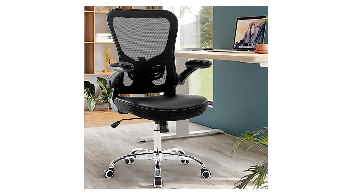 Ergonomic Office Chair with Lumbar Support and Breathable Mesh