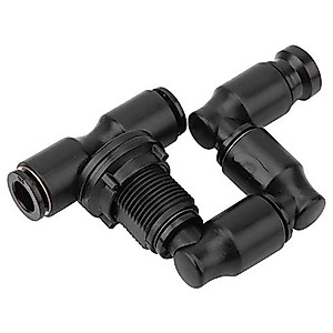 Reptiles Fogger Mist Sprinkler, 360°Adjustable Double Head Reptiles Fogger Mist Sprinkler for Rainforest Tank Amphibians Plants Flowers