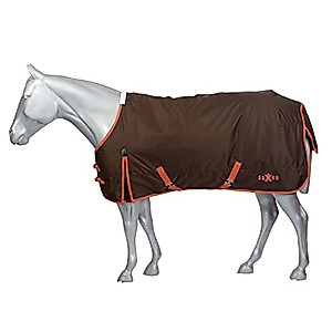 Saxon 600D with Gusset Standard Neck Lite II, Grey/Navy, 78"