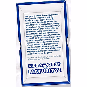 Kids Against Maturity: Card Game for Kids and Families, Super Fun Hilarious for Family Party Game Night