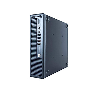 HP 800 G1 USFF Computer Desktop PC, Intel Core i5 3.2GHz Processor, 8GB Ram, 320GB Hard Drive, WiFi | Bluetooth, 1080p Webcam, Wireless Keyboard & Mouse, 22 Inch Monitor, Windows 10 (Renewed)