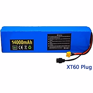 BaYte E-Bike Lithium-Ion Battery 36V 14Ah Built-in BMS for 200W-750W Motor Rechargeable Replacement Battery with 42V 2A Charger
