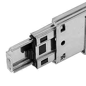 Household Essentials Glidez Chrome-Plated Steel 2-Tier Sliding Under Sink Cabinet Organizer, Chrome