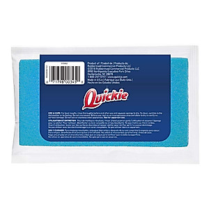 Quickie Sponges, Non-Scratch Multi-Purpose Scrubbing Sponge, 2-Pack, 2 Count, Kitchen Sponge