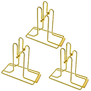 3 Pieces Raffle Ticket Dispenser Brass Ticket Roll Dispenser Raffle Drum for Single Double Roll, Lotteries, Sweepstakes, Charity Auctions, Trade Shows