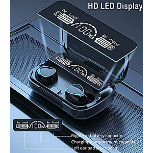 Wireless Earbuds Bluetooth 5.1 Earphones for Samsung Galaxy Z Fold2 in Ear Headphones True Stereo Sports Waterproof/Sweatproof Headsets with Microphone