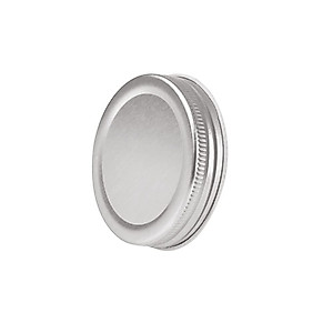 30 Pcs Regular Mouth Mason Jar Lids ，Leak Proof Secure Mason Storage Solid Caps，Metal Mason Canning Lids Decorative Mason Jar Caps for Food Storage.