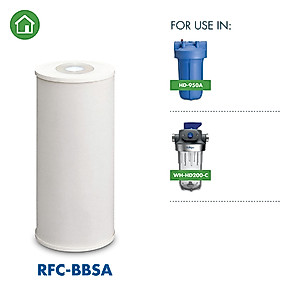Culligan RFC-BBSA 25 Micron Whole House Water Filter for Sediment, 10" x 4.5" Compatible Replacement for FXHTC, W50PEHD, GXWH40L, GXWH35F, GNWH38S, WFHD13001 (Pack of 1)