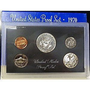 1970 S Proof set with relatively nice box Various US Mint Proof