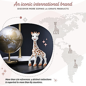 Sophie la girafe | Handcrafted for 60 Years in France | Natural Rubber | Designed for Teething Babies | Awaken All 5 Senses | Easy to Clean