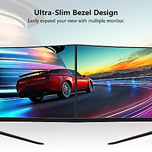 Z-Edge 30-inch Curved Gaming Monitor, 200Hz Refresh Rate, 21:9 2560x1080 Ultra Wide, Curved Monitor, R1500 Curvature, MPRT 1ms FPS-RTS