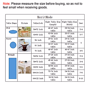 MeritMode Clear Vinyl Tablecloth, 100% PVC Rectangle Waterproof Table Cloth, Wipe Clean Plastic Table Cover for Kitchen Dinning Picnic, 54 * 72 Inches