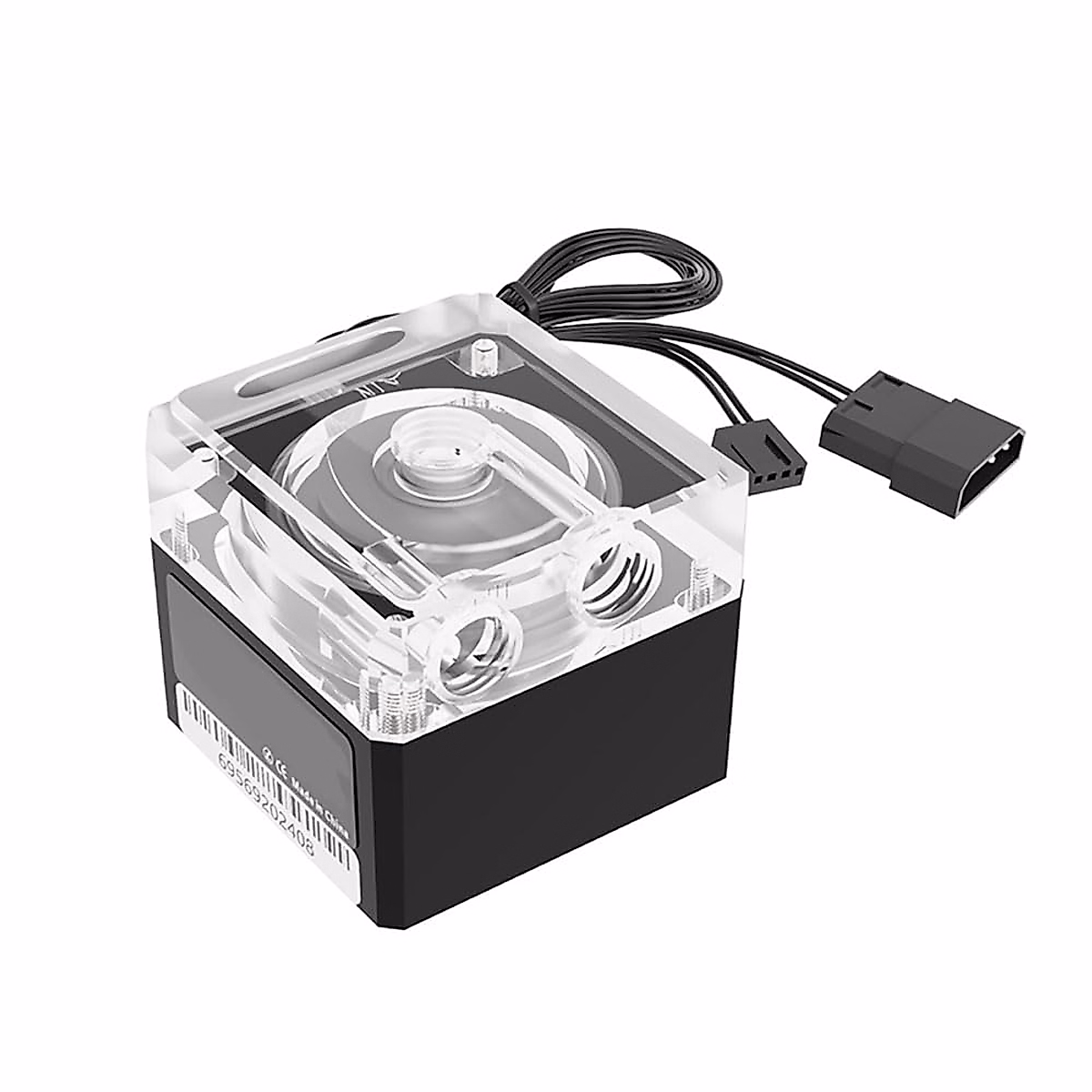 CPU Water Cooler Pump,Pump for PC Water Cooling Systems-Support PWM -800L/H-G1/4 Threaded Hole