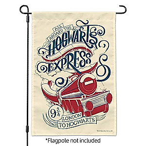 Harry Potter Hogwarts Express Garden Yard Flag