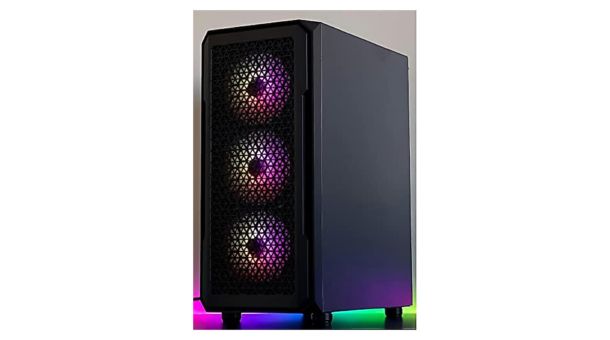 Custom Gaming PC with RGB & AMD Ryzen 5 - Fast 4.4GHz