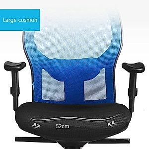IRDFWH Ergonomic Computer Chair Home Swivel Chair Boss Seat Thicken Cushion Comfortable Reclinable Office Chair Sync Back Function