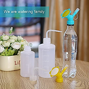 Sprinkler can, Bonsai Seedling watering can, Succulent Watering Bottle with Watering Spout, Sprayer Sprinkler Watering Can for Kids, 250ml Squeeze Squirt Wash Bottle for Gardening Indoor Plants Bonsai