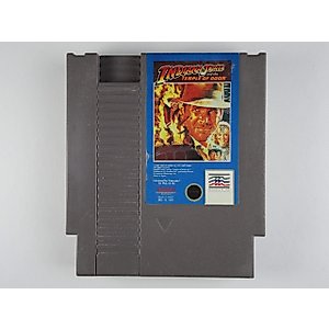 Indiana Jones Temple of Doom [Nintendo NES Cartridge] (Renewed)