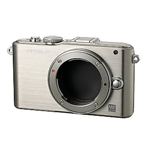 Olympus Pen E-PL3 12.3MP Digital Camera Silver Body