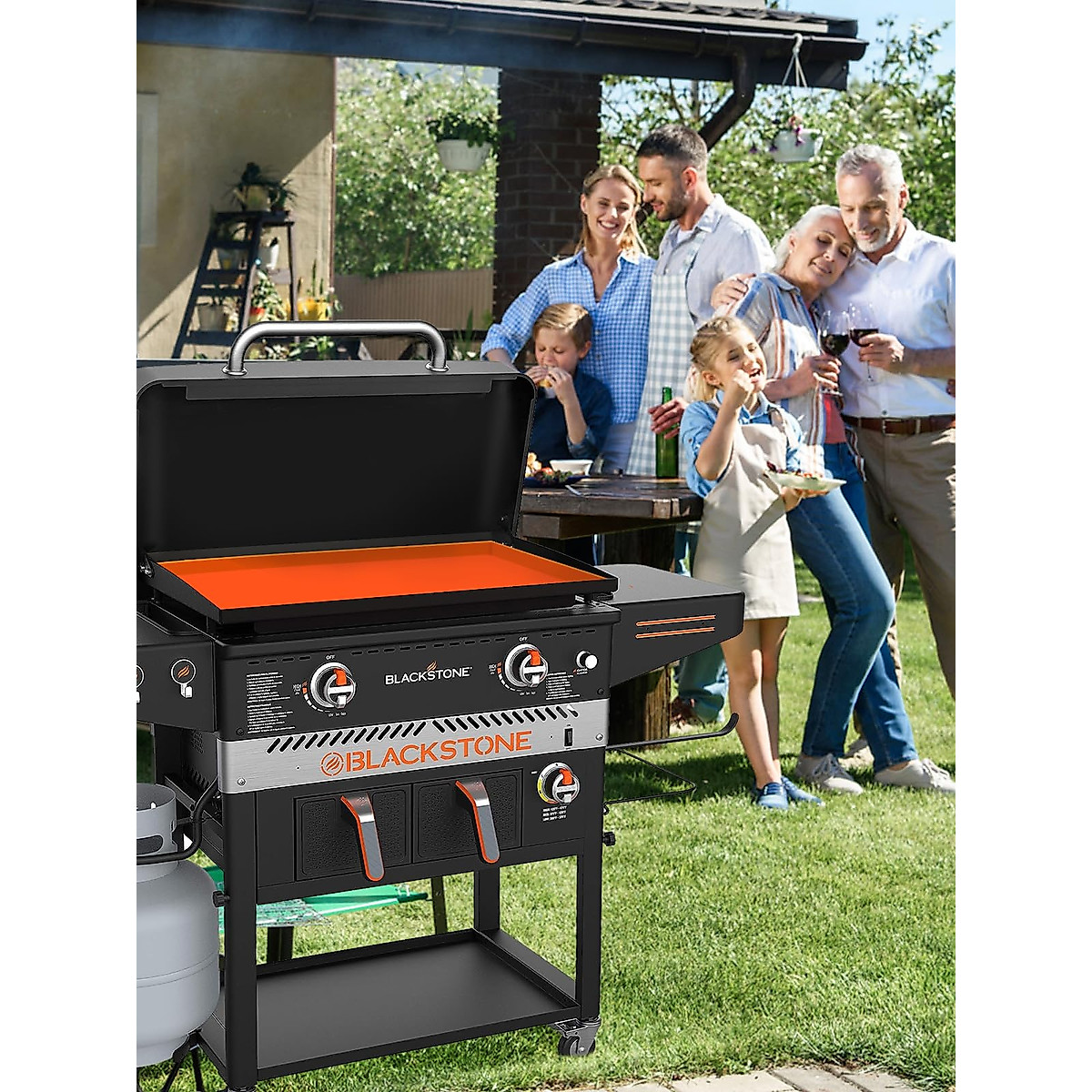 VCBOR Silicone Griddle Mat for 36" Blackstone Griddle, Blackstone Grill Accessories Cover, Upgraded Food Grade Silicone Mat, Waterproof & Rip-Proof, Protect Griddle from Rusting, Rodent, Insect, Dust