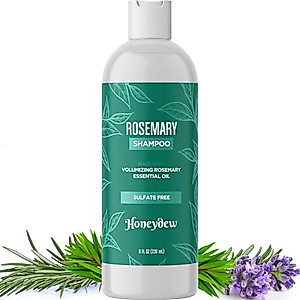 Purifying Rosemary Shampoo Sulfate Free - Lavender Rosemary and Tea Tree Shampoo for Thinning Hair and Scalp Care - Paraben and Sulfate Free Clarifying Shampoo for Build Up with Essential Oils