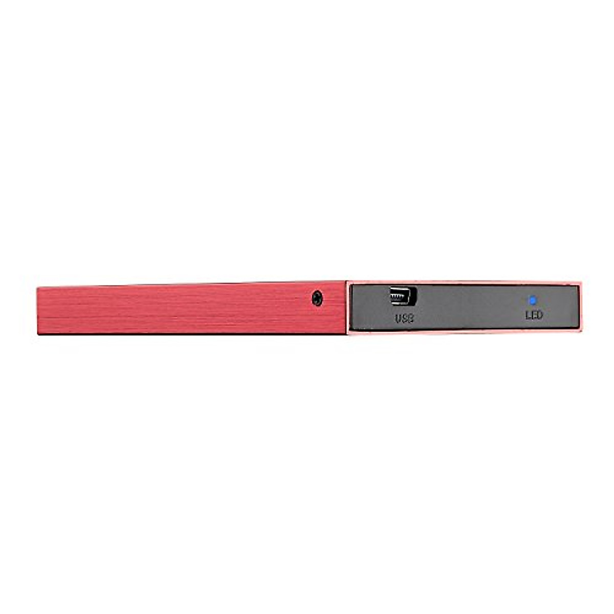BIPRA 500Gb 500 Gb 2.5 USB 2.0 External Pocket Slim Hard Drive - Red - Fat32 (500Gb)