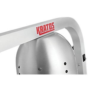 Kratos Bulb Warmer, One Bulb Heat Lamp, Silver, 120V, 250 Watts, Countertop Food Warmer for Restaurants (31M-001)