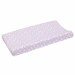 Dwell Studio Sweet Fawn Floral Super Soft Changing Pad Cover, Lavender/White