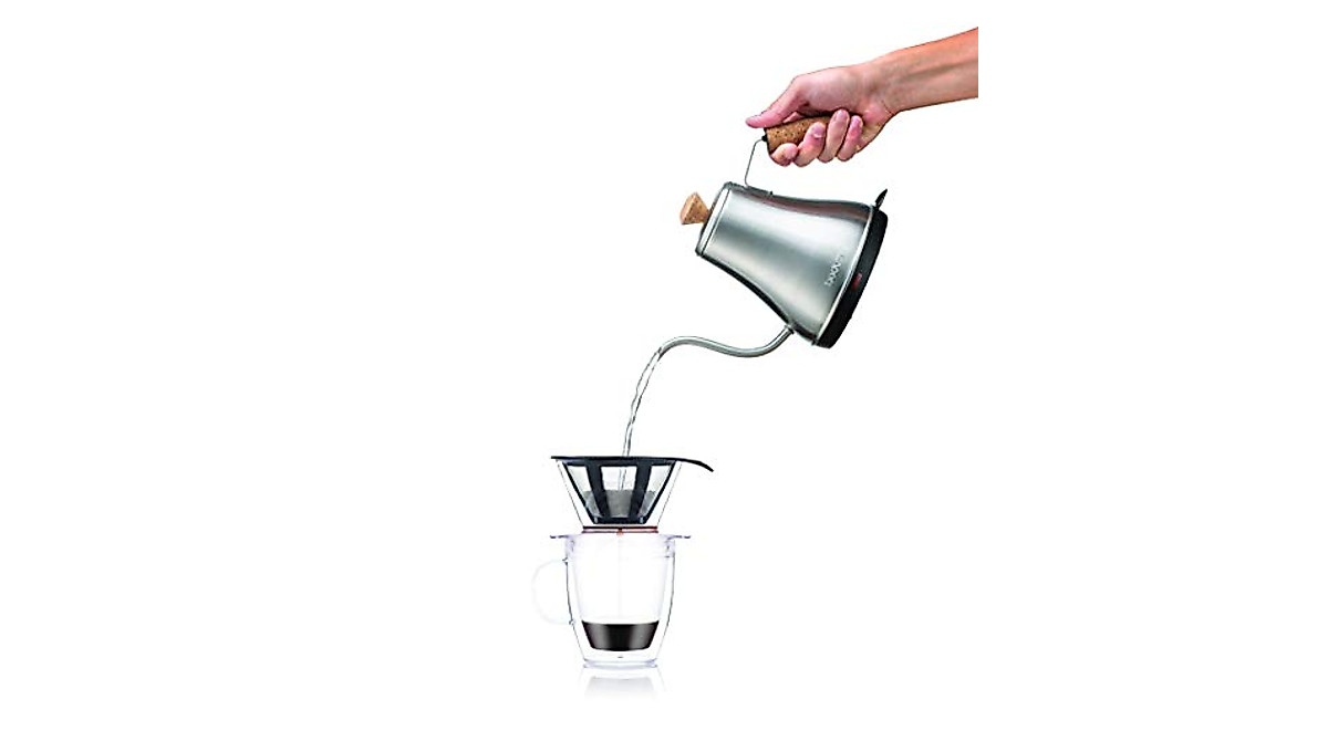 Bodum Pour Over Coffee Set with Mug & Stainless Steel Filter