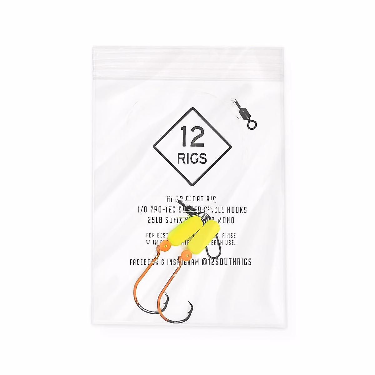 3 Pack Pompano Rigs Pro-Tec Coated Circle Hooks Surf Fishing Rigs Hand-Tied (Chartreuse)