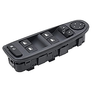 Power Window 6554YH 6554.YH Compatible with Citroen C4 Compatible with Grand Compatible with Picasso 2007-2014 Electric Power Window Regulator Master Switch Mirror Control Button Window Master Switch