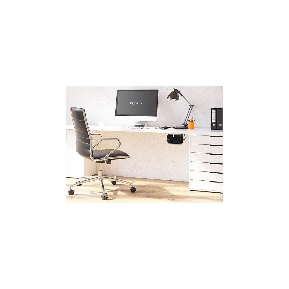 Vertiv Liebert PST5 UPS - 350VA 200W 120V Standby Power, 8 Outlets, Battery Backup with Surge Protection, Energy Star Certified, 3 Year Warranty, Free Software for Controlled Shutdown (PST5-350MT120)