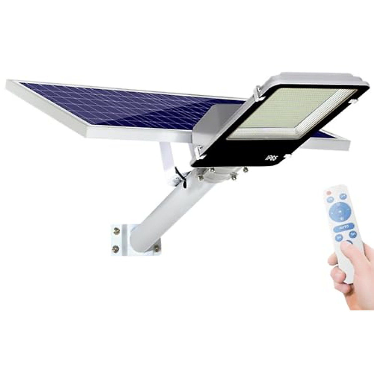 ZXXHNNAIH 800W Solar Street Lights Outdoor, High Brightness Dusk to Dawn LED Lamp with Remote Control, IP66 Waterproof for Parking Lot, Yard, Garden, Patio, Plaza