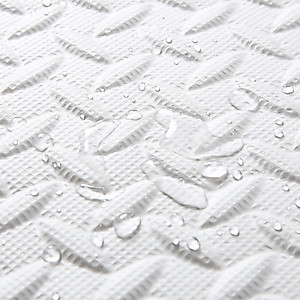 Tamiplay Foam Play Mat for Baby, 0.4 Inch EVA Soft Non-Toxic Baby Playmat, Interlocking Floor Mats, Solid Colored Foam Puzzled Floor Mats, Baby Play Mat Exercise Mats, 16 Tiles(White/Black)