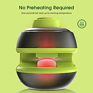 Mini Bag Sealer, 2 in 1 Heat Sealer For Snacks, Rechargeable Handheld Plastic Bag Resealer, Vacuum Bag Sealing Machine Portable, Keep Food Chips Cookies Fresh Black/Green