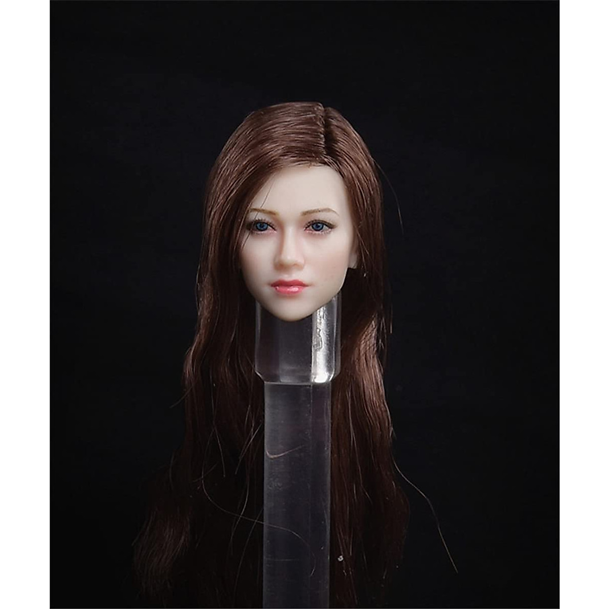 HiPlay 1/12 Scale Female Figure Head Sculpt, Charming Girl Doll Head for 6 Inch Action Figure TBLeague JIAOUDOLL HS046(B)
