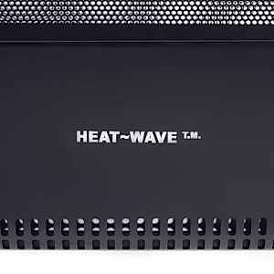 Heat Wave 1,000 Watt Convector Baseboard Heater, Black