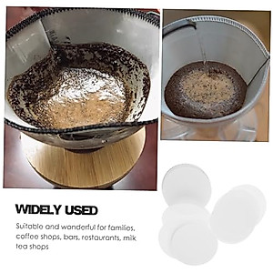 OSALADI 2 Boxes Coffee Filter Paper Tea Infuser Coffee Dripper Filter Coffee Strainer Paper Coffee Maker Filters Coffee Filtering Tool Coffee Maker Replacement Filters Wood Fiber White