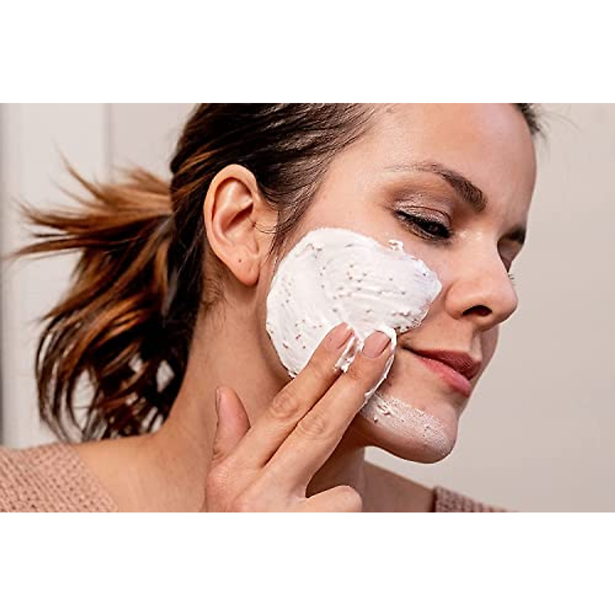 DRMTLGY Pumpkin Enzyme Face Mask with Jojoba Beads. Gentle Exfoliating Pumpkin Facial Mask for Dullness, Uneven Skin Tone, Fine Lines and Wrinkles.