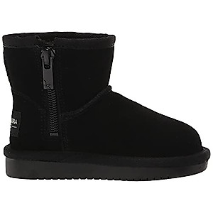 Koolaburra by UGG unisex child Koola Mini Fashion Boot, Black, 2 Little Kid US