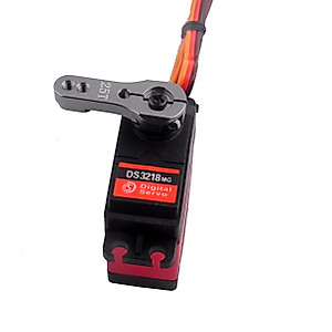 4 Sets DS3218 Update servo 20KG Full Metal Gear 25T Servo Arm Digital Servo Waterproof for Mechanical arm Fittings Baja Cars RC Cars,Control Angle 180